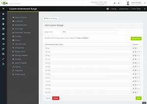 Setup member achievement categories - Quoox Knowledge Base