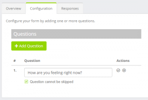 Adding or Editing form questions - Quoox Knowledge Base