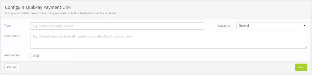 QuikPay Payment Links - Quoox Knowledge Base